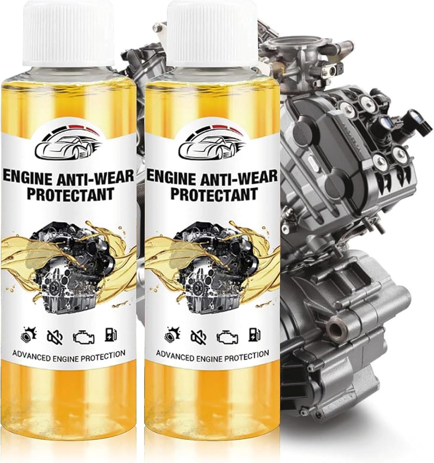 Anti-Wear Engine Treatment Oil Additive, Highly Effective Engine Anti ...