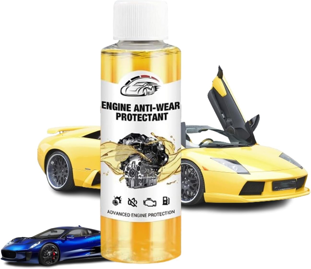 Anti-Wear Engine Treatment Oil Additive, Highly Effective Engine Anti ...