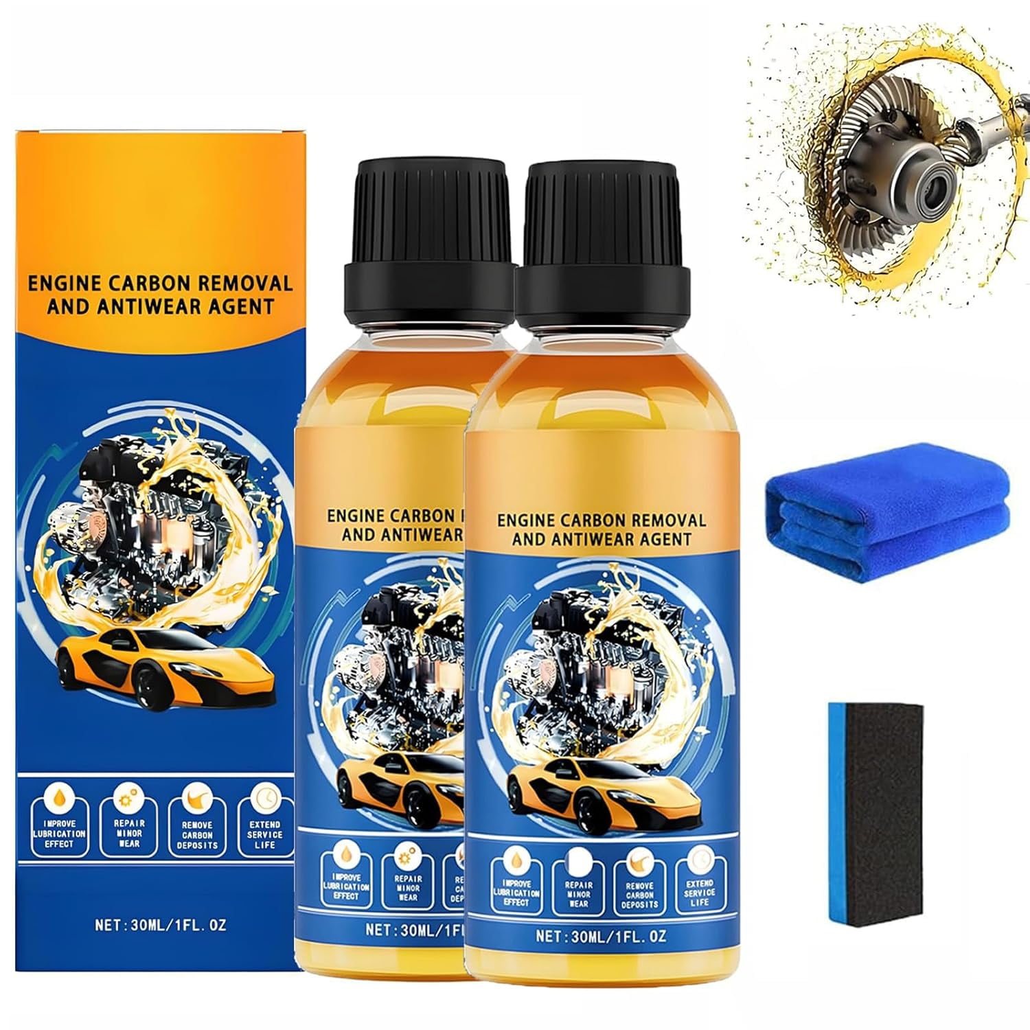 Anti - Wear Rustproof Engine Protector, Highly Effective Engine Anti ...