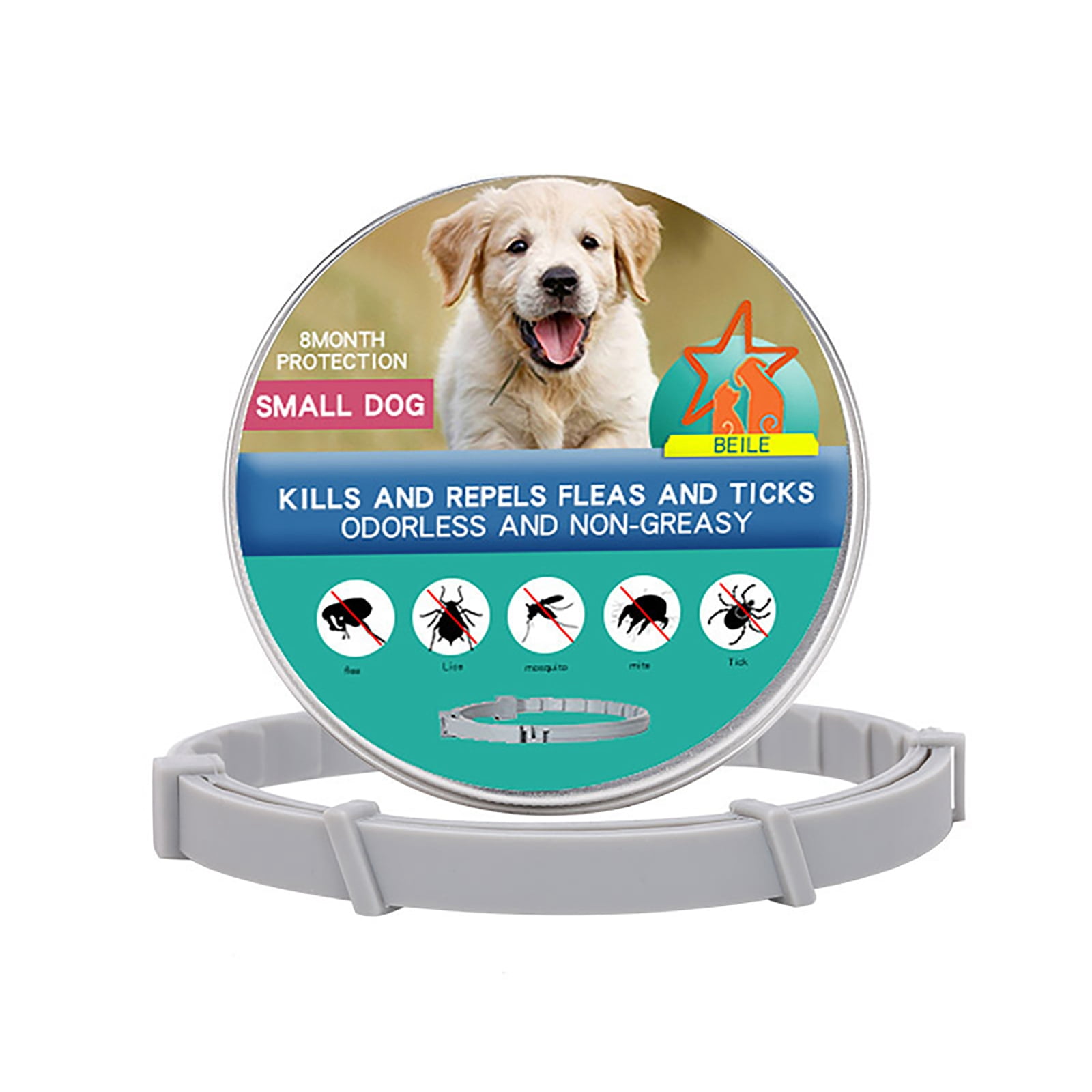 Anti-Worm Collar for Dog and Cat,Anti-mosquitoes,Natural Ingredients ...