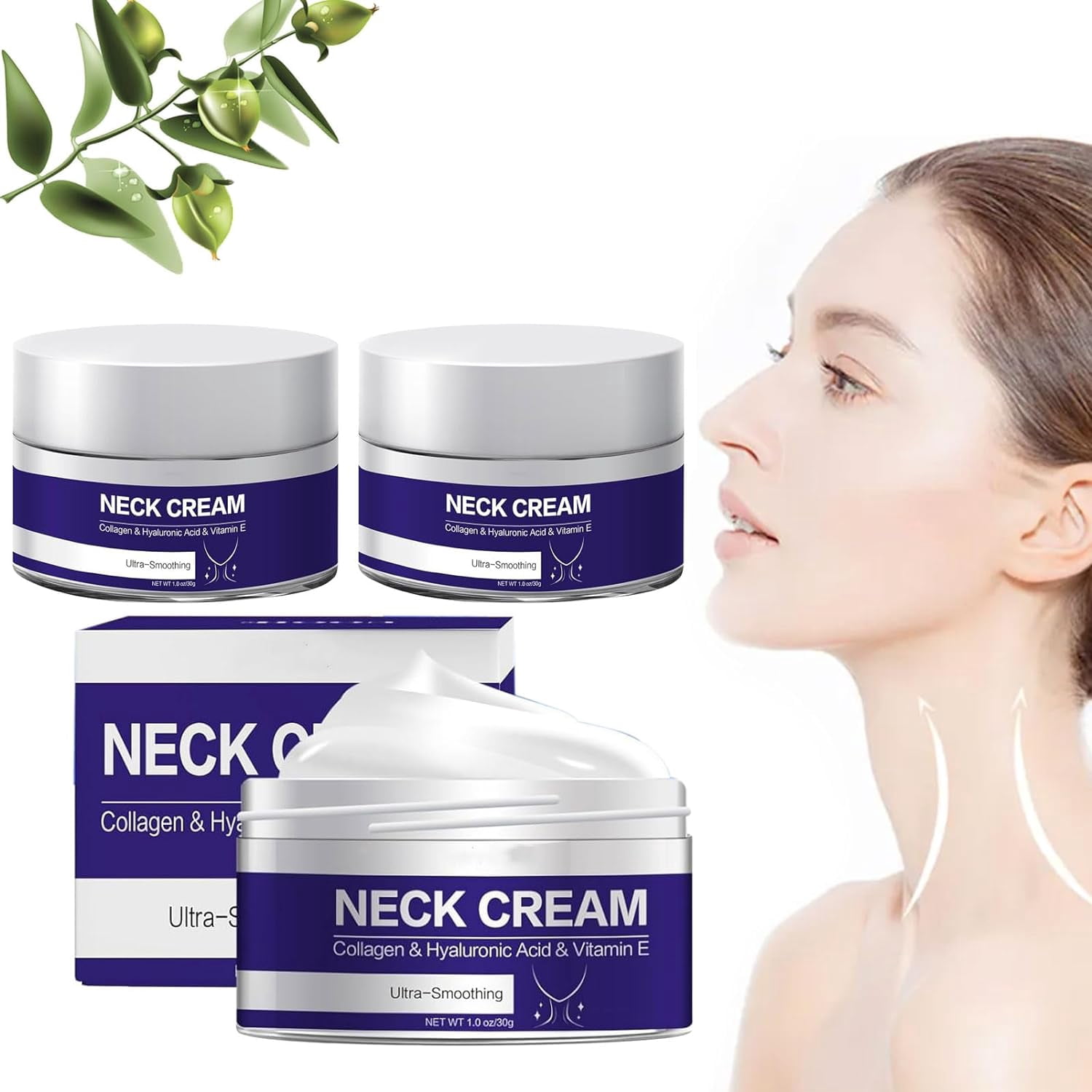 Anti Wrinkle Face Cream - Firming Neck Cream For Women - Facial ...