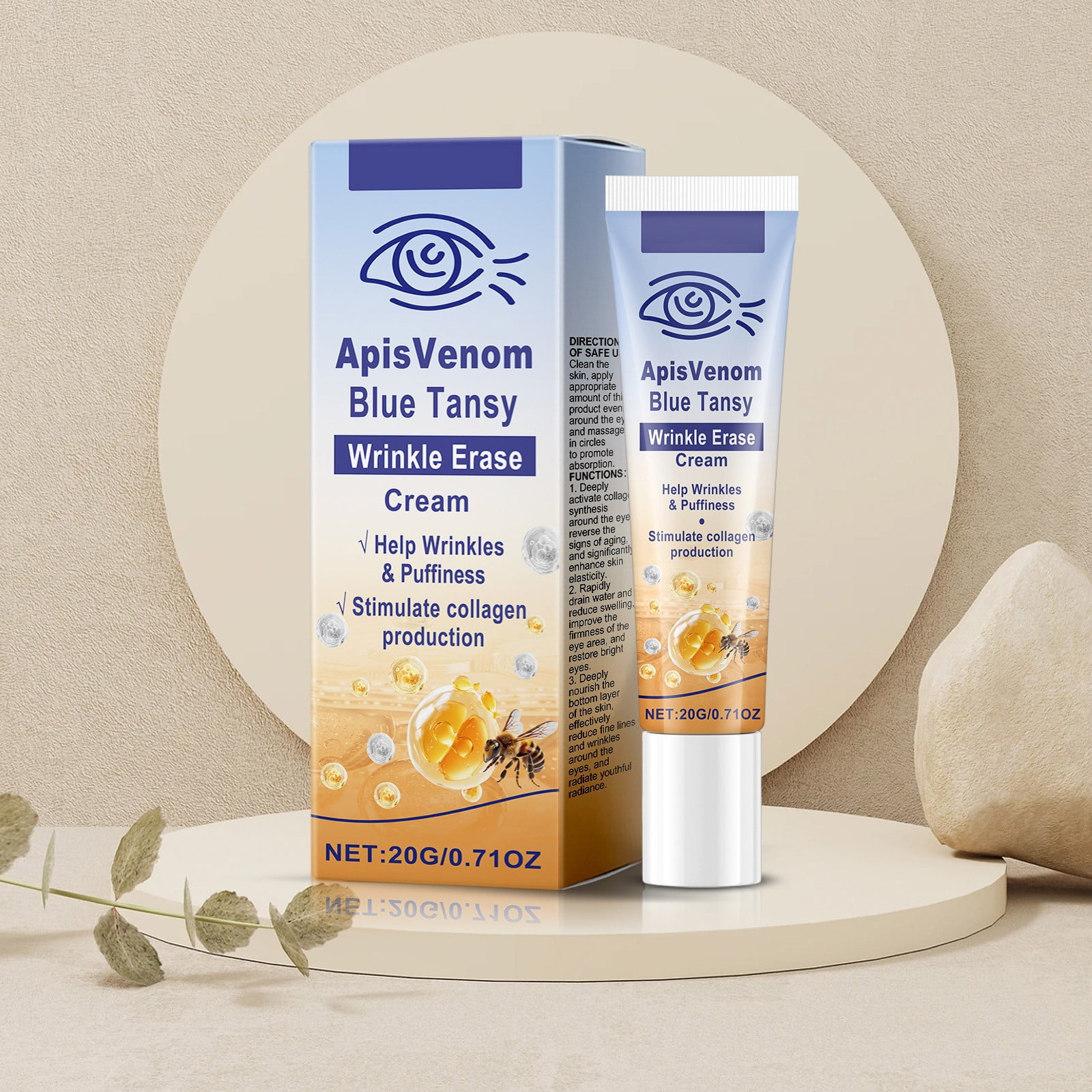 Anti-Wrinkle Moisturizer, Brightening Cream, Lightweight Formula, Non ...