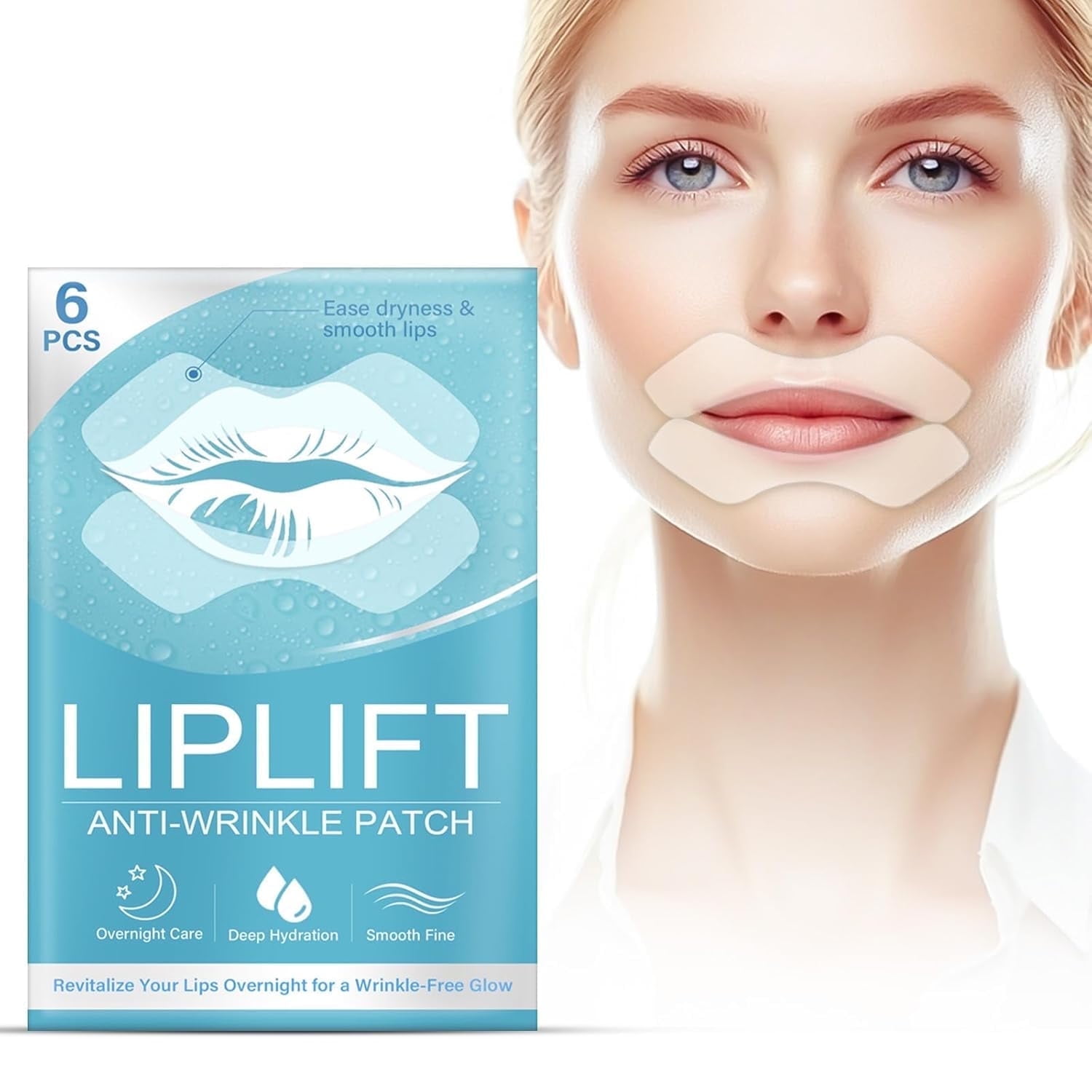 Anti Wrinkle Patches for Lips, Breathable and Skin-friendly Lip Lift ...