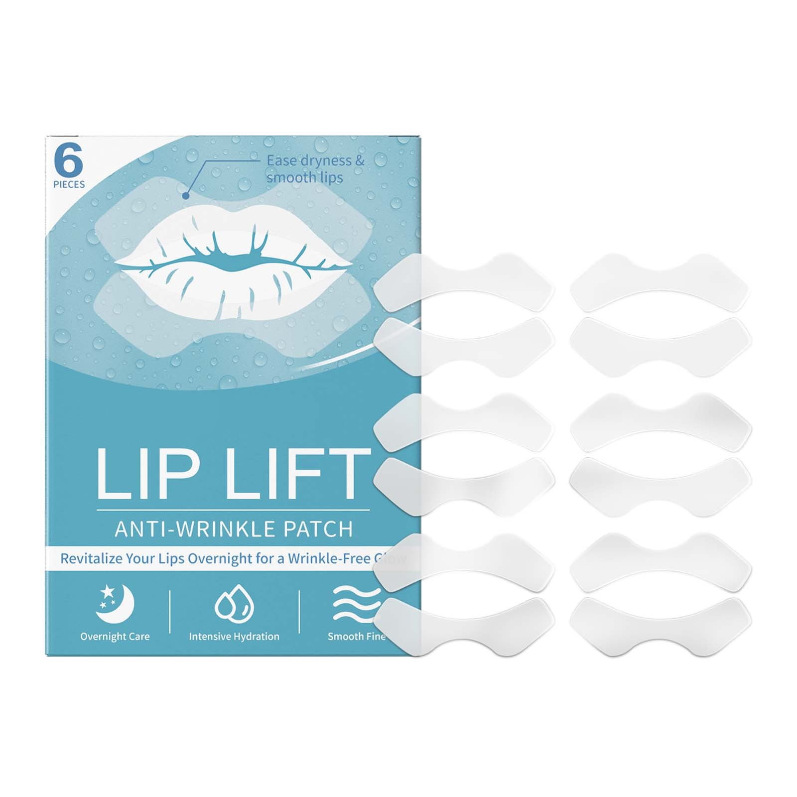 Anti Wrinkle Patches for Lips, Smoothing Smile Line & Fine Lines around ...