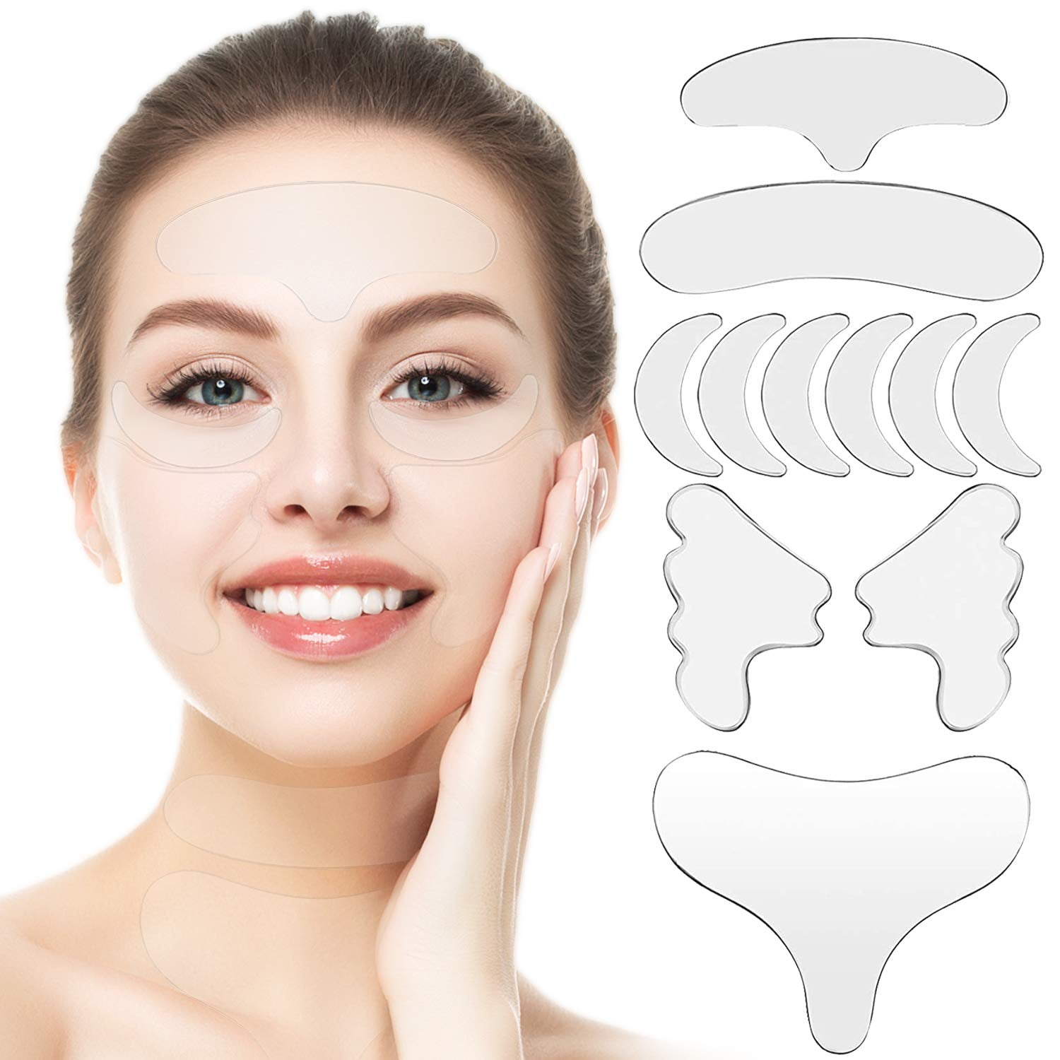 Anti-Wrinkle Silicone Patches For Skin Hydration, Enjoy Non-Invasive ...