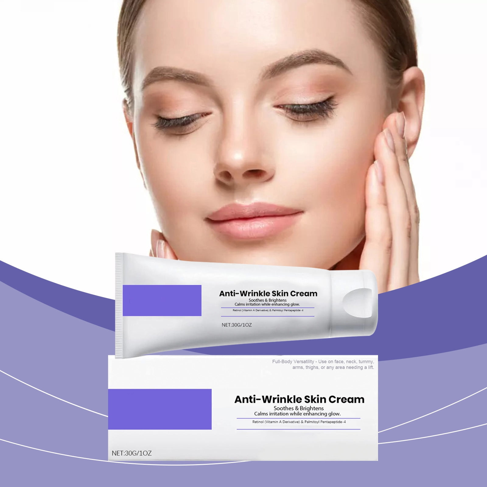 Anti-Wrinkle Skin Cream for Remove Wrinkles, Firms Skin,Effectively ...