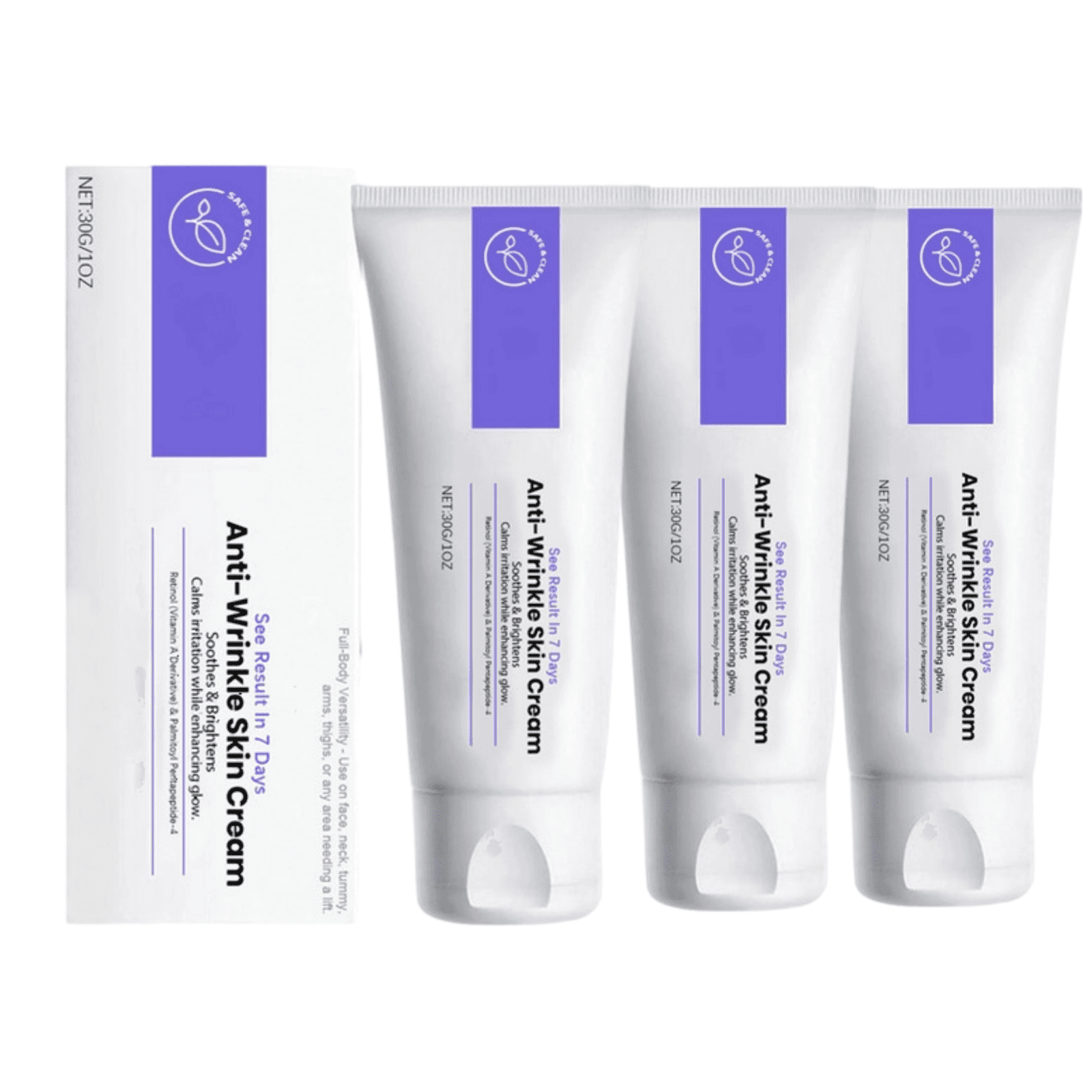 Anti-Wrinkle Skin Cream for Remove Wrinkles, Firms Skin, Effectively ...