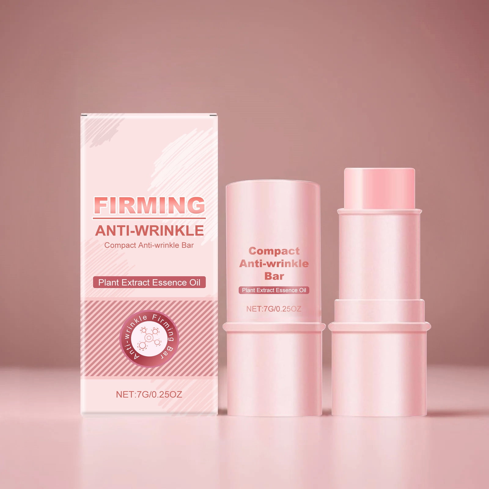 Anti-Wrinkle Stick for Neck & Eyes, 7g Portable Cream with Hyaluronic ...