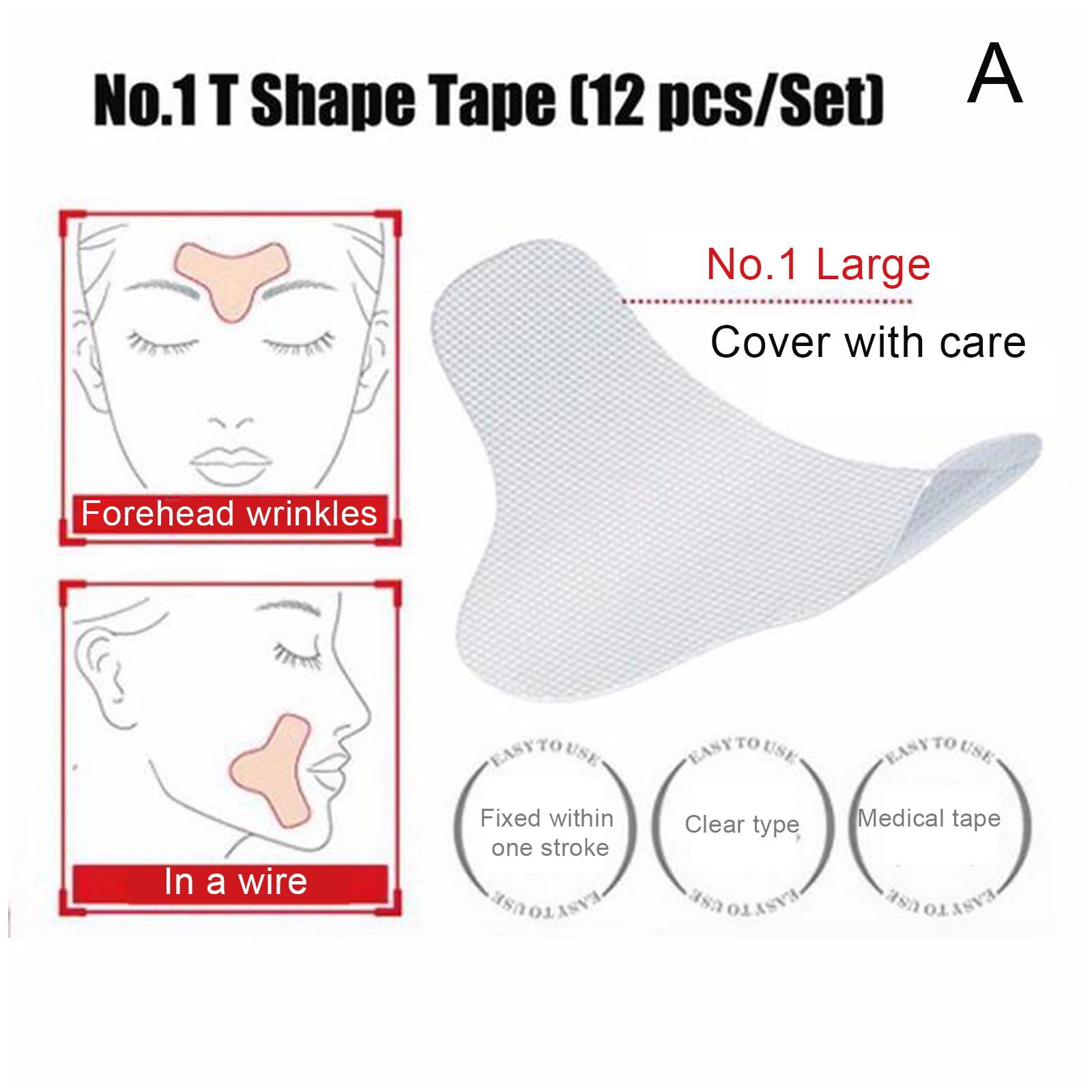 Anti-Wrinkle Sticker Pad Skin Lift Up Tape Frown Removal 1L6T Patch ...