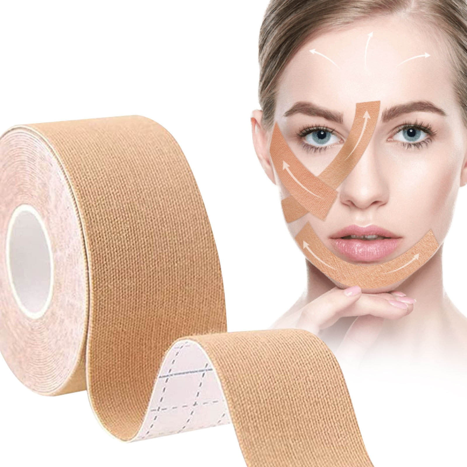 Anti-Wrinkle Tape, Facial Myofascial Lift Tape for Skin Firming, Lift ...