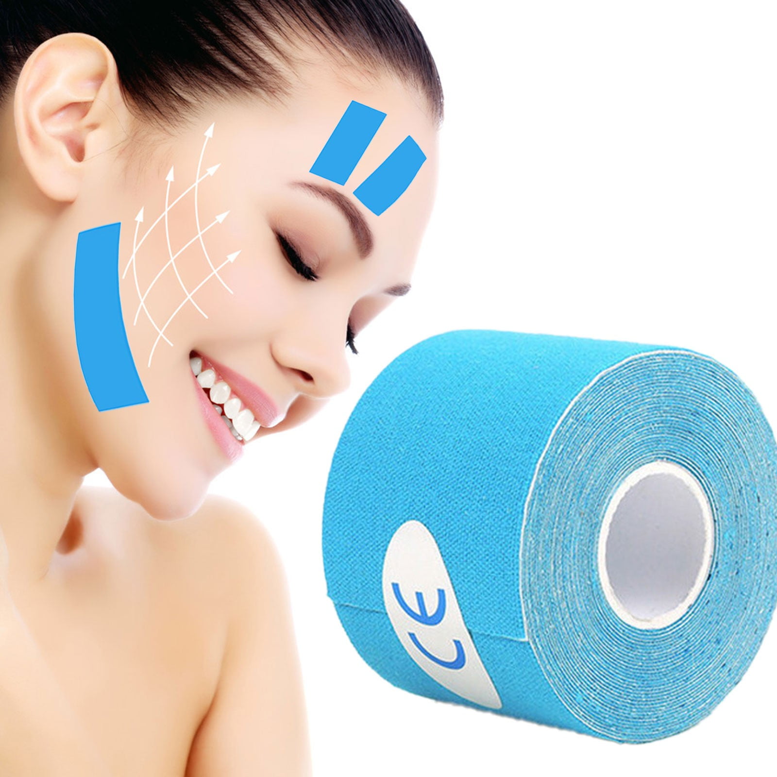 Anti- Tape Facial Myofascial Lift Tape for Skin Firming Toning Lift ...