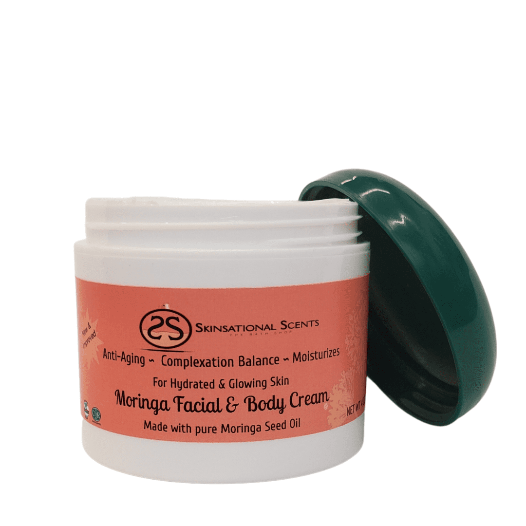 Anti-aging Moringa Facial & Body Cream-Pores reducing & Moisturizing ...