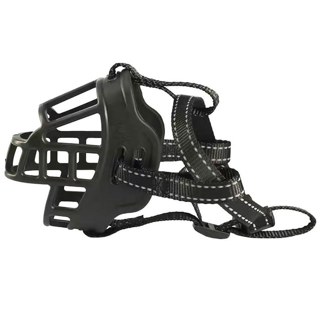 Anti-bite Muzzle Pet Mouth Mask Dog Muzzles for Medium Dogs Adjustable ...