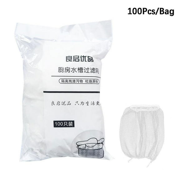 .Anti-blocking Disposable Filter Screen Sink Drain Trash Garbage ...