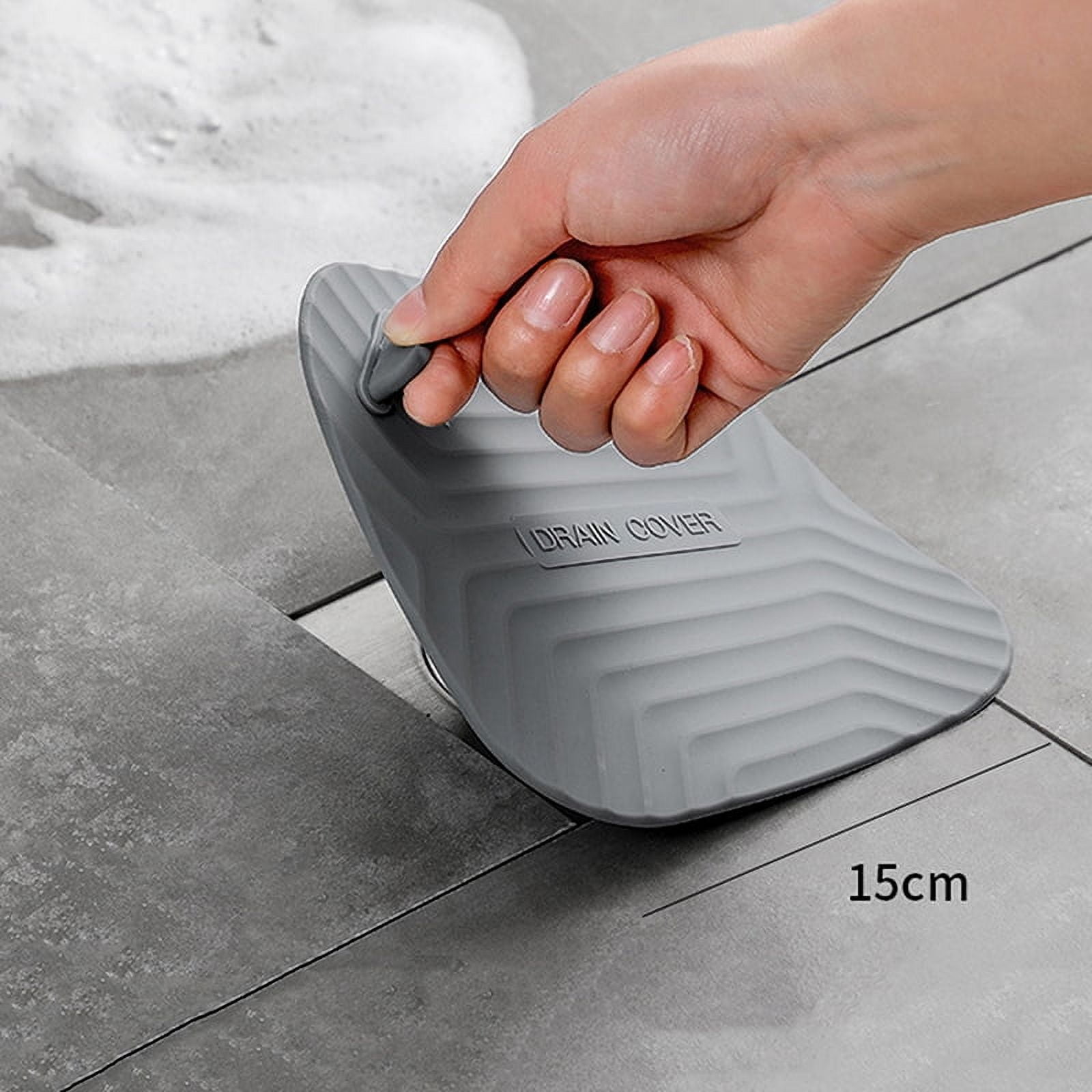 Anti-blocking Silicone Floor Drain Cover For Bathroom Anti-hair ...