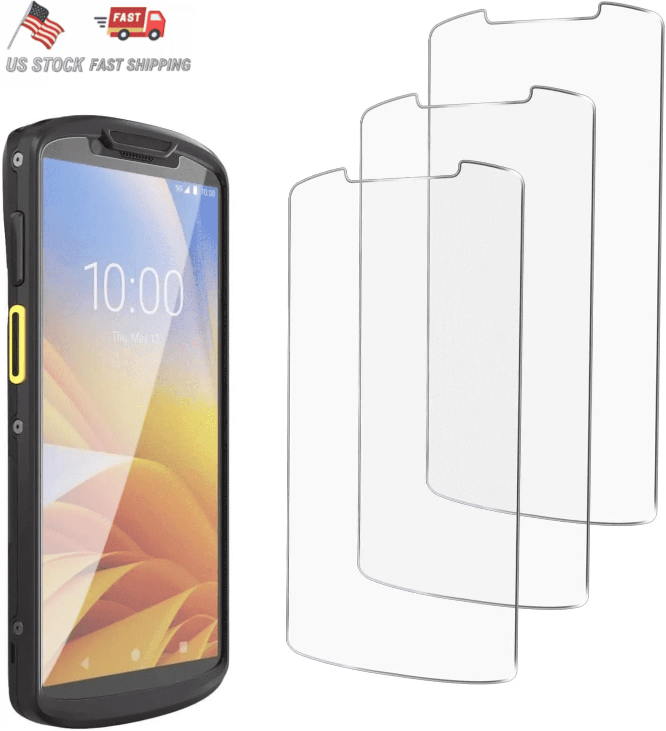 Anti-burst Screen Protector Film for Zebra Motorola TC53 TC58 - Walmart.com