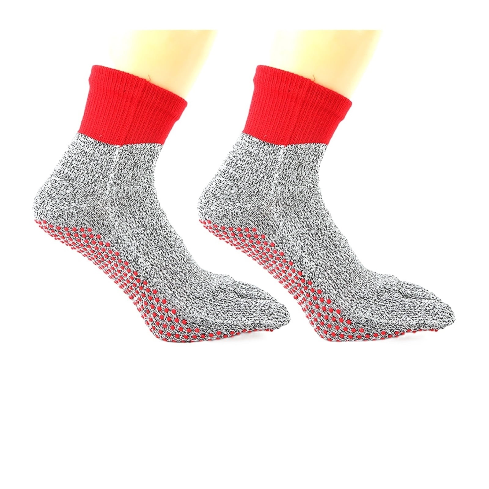 Anti-cut Split Toe Socks 5-level Cut Resistance Barefoot Protective Non ...