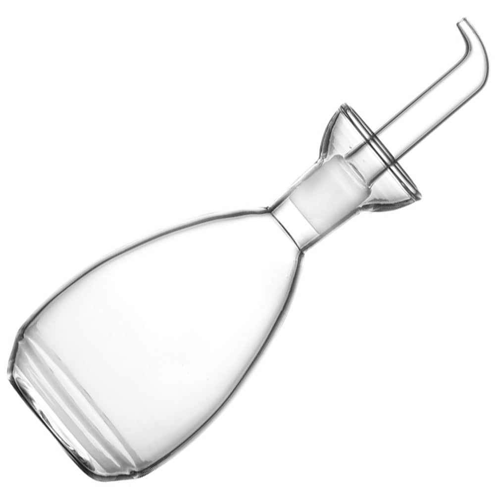 1pcs 250ml Glass Oil Bottle with Spout, Leak- Pot for Cooking Kitchen ...