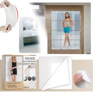 EEEkit 3D Tree Branches Mirror Wall Sticker, Self-Adhesive Acrylic ...