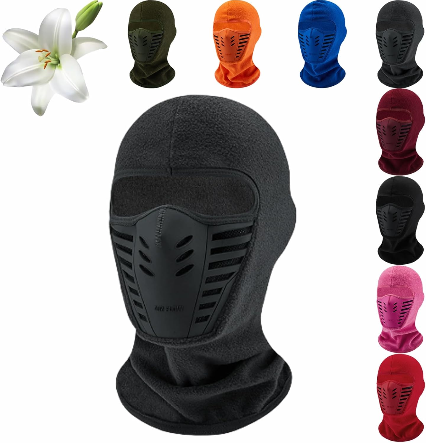 Anti-fog face mask, warm and anti-fog face mask for winter cycling ...
