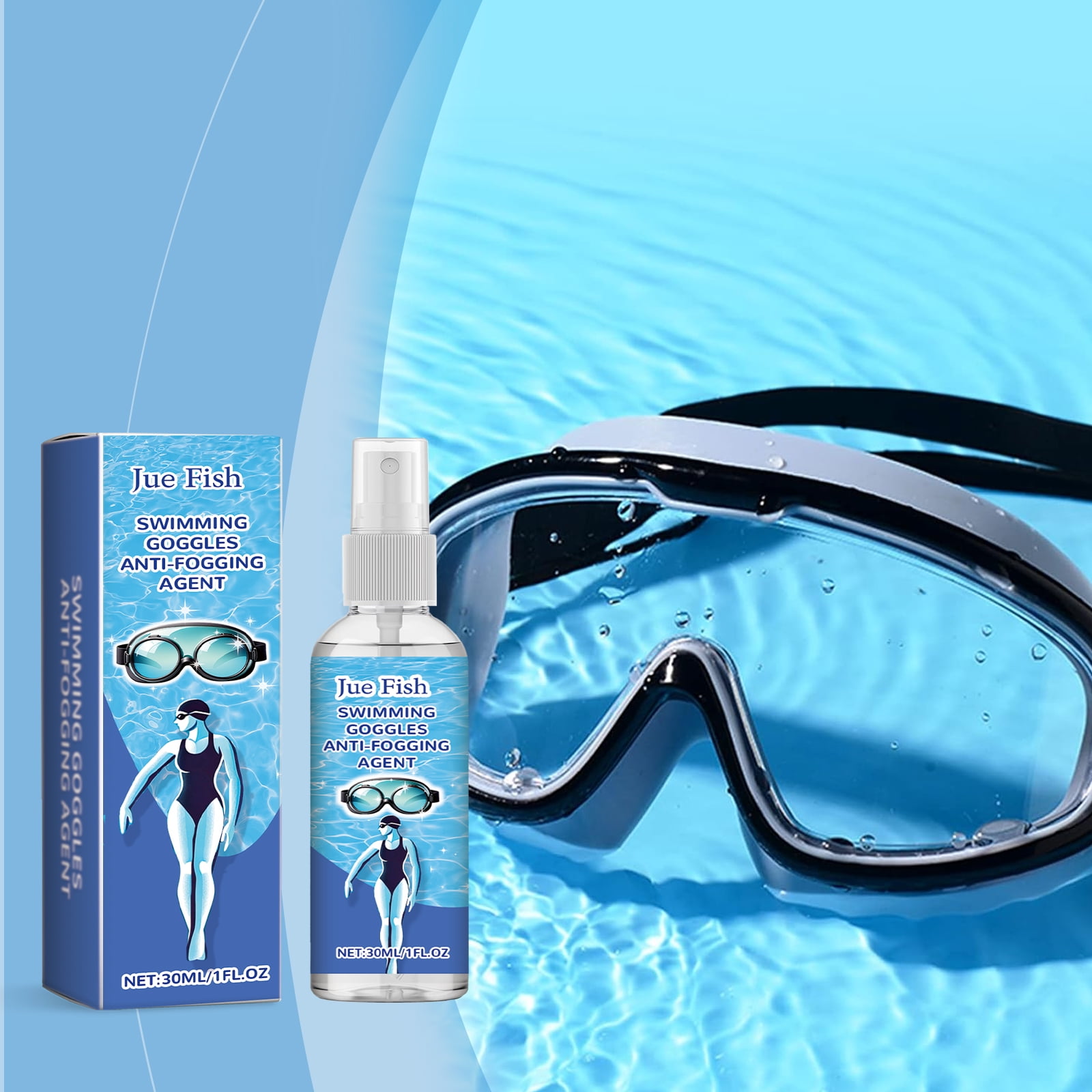 Anti-fog spray for glasses, glasses defogging agent, goggles ...