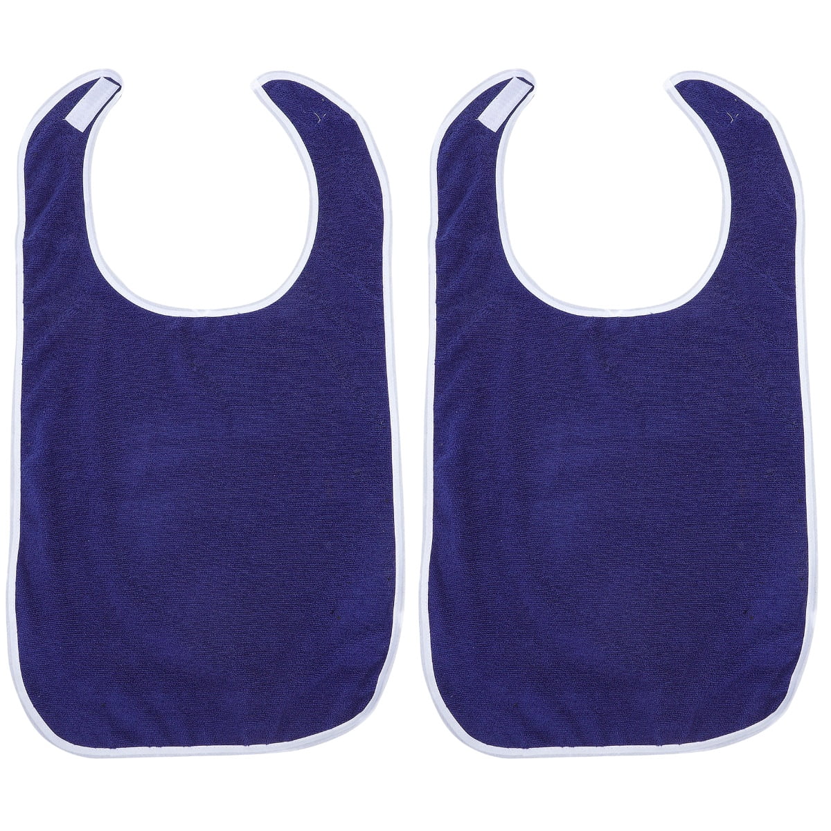 Anti-fouling Apron 2 Pack Adult Bibs for Eating Men Washable Seniors ...