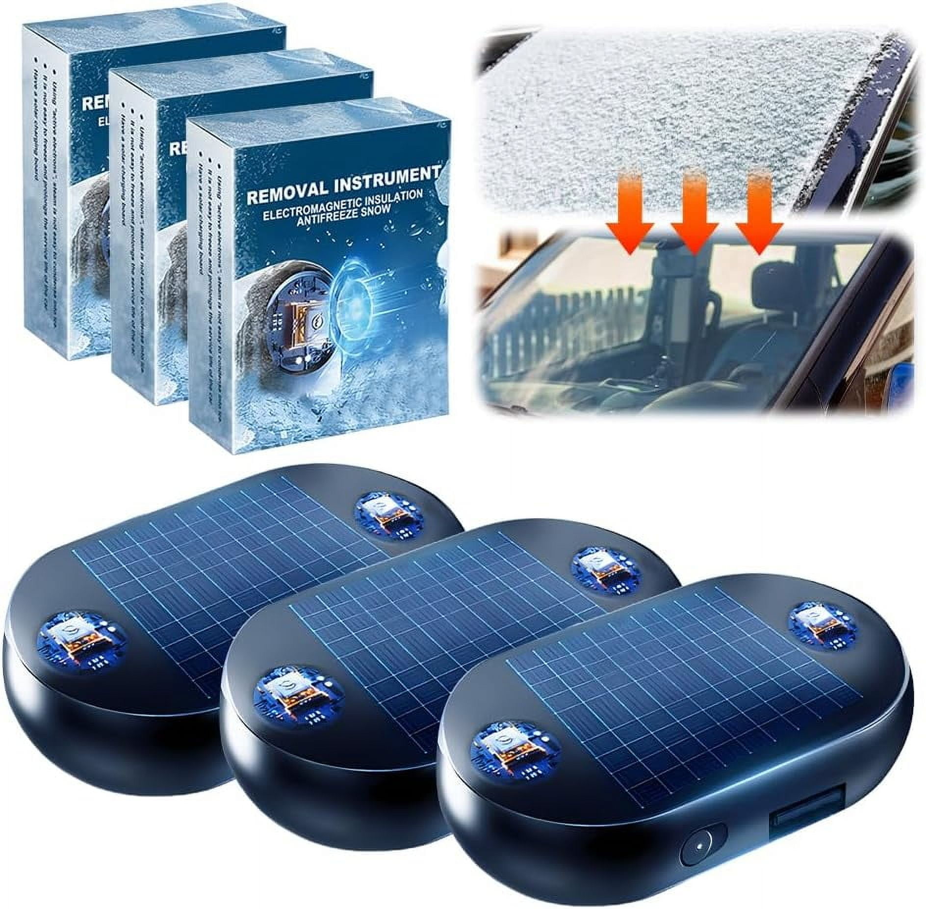 Anti-freeze Electromagnetic Car Snow Removal Device, 2026 New Portable ...