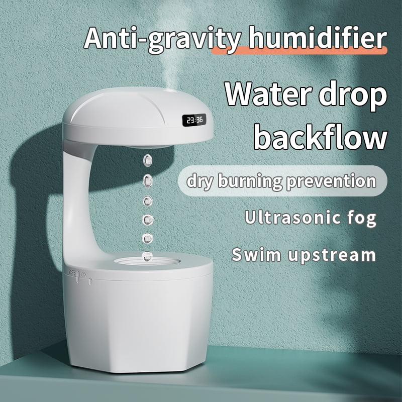 Anti-gravity humidifier black technology suspended water droplet ...