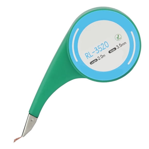 Chemtronics 50-3-25 Solder Wick Desoldering Braid, 25 GREEN - Walmart.com