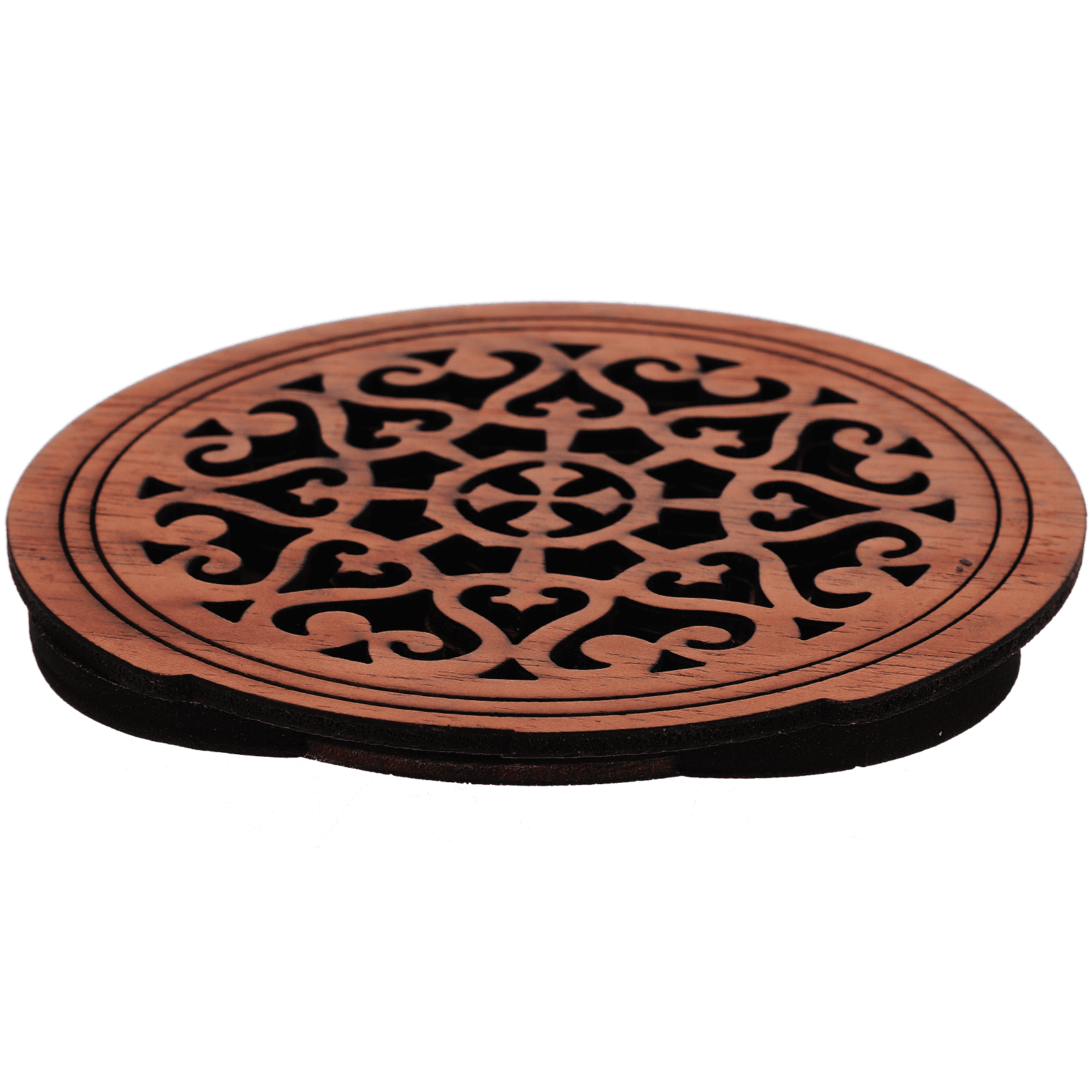 Anti-howling Guitar Sound Hole Cover Guitars Soundhole Mute Wood ...
