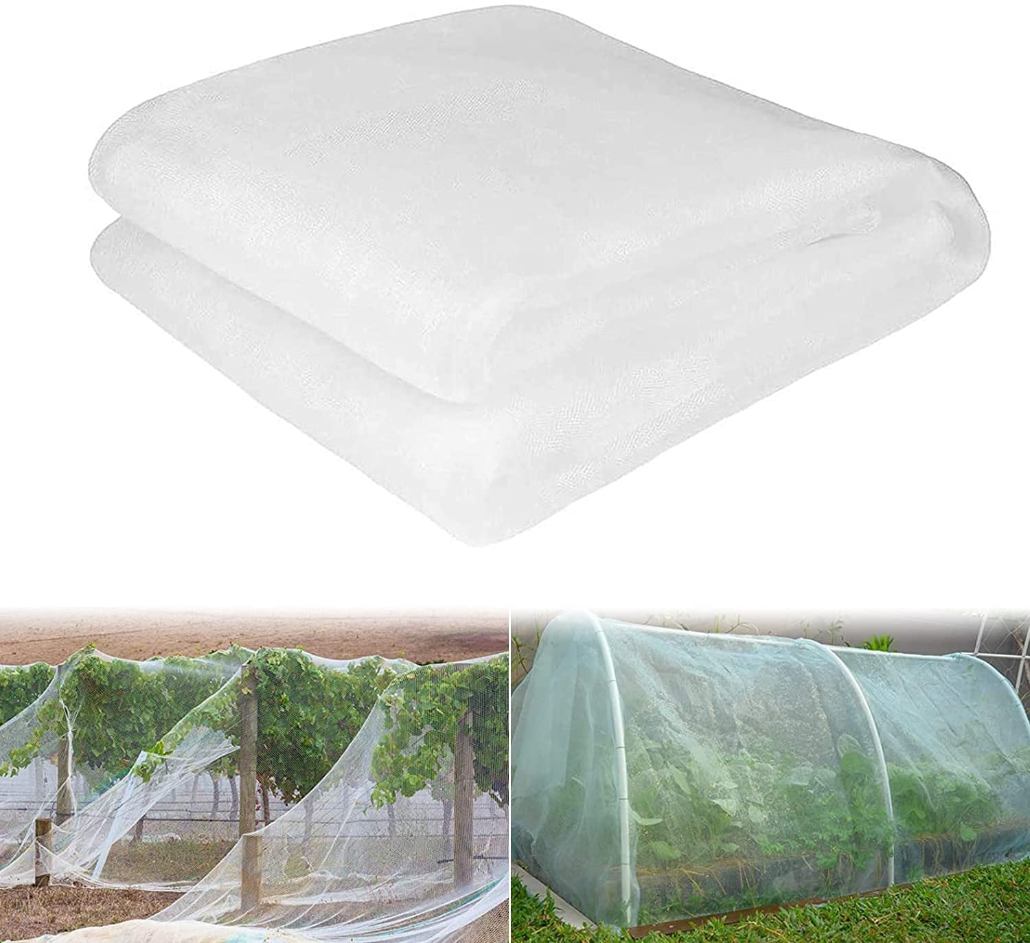 Anti-insect protection net,6_x_2.5m Anti-insect netting for vegetables ...