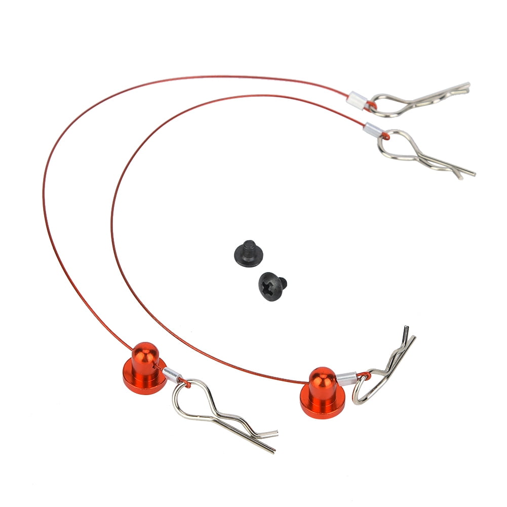 Anti lost Body Shell Wire Clip Pin with Screw Retainer for 1/10 RC Car ...