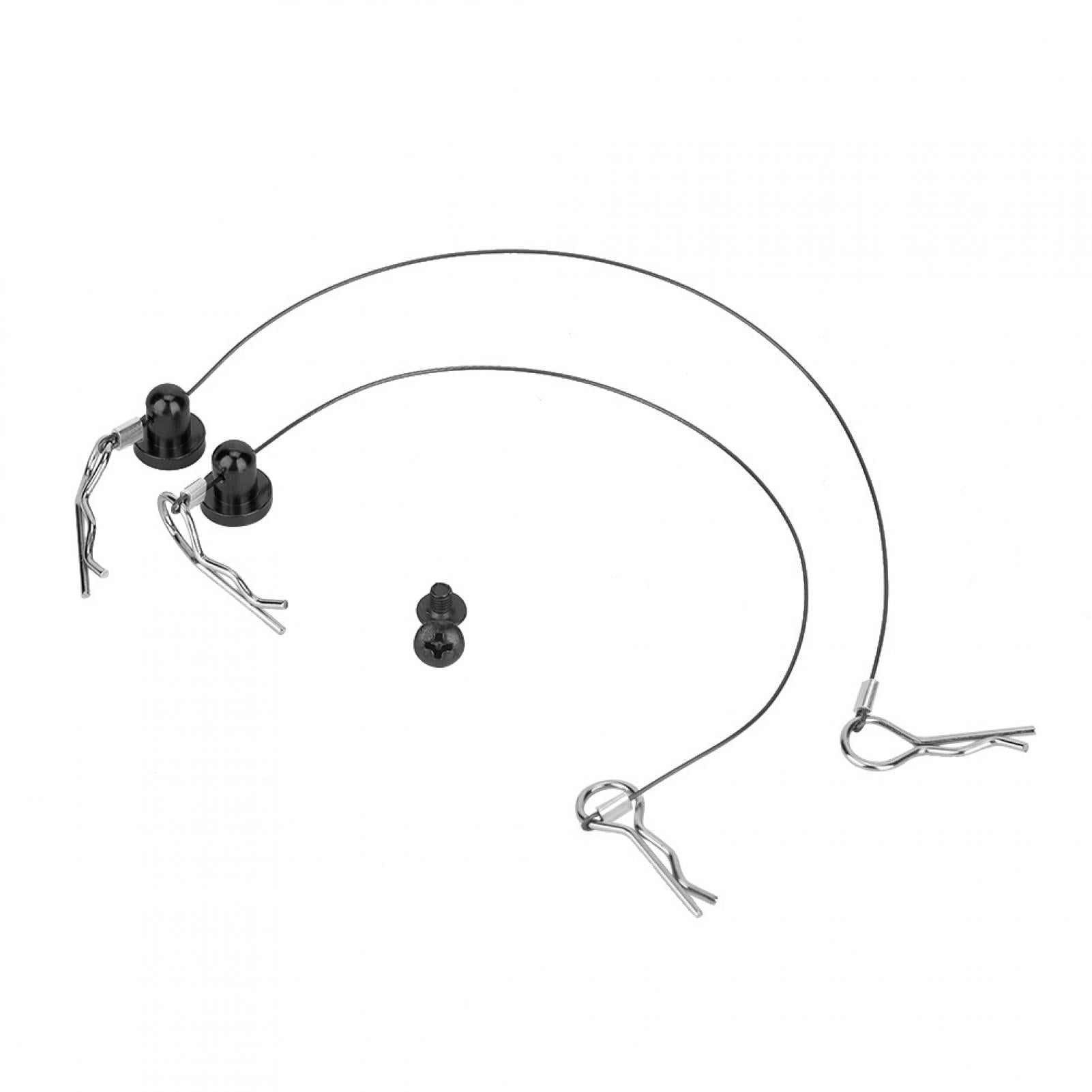 Anti-lost Body Shell Wire Clip Pin with Screw Retainer for Traxxas 1/10 ...