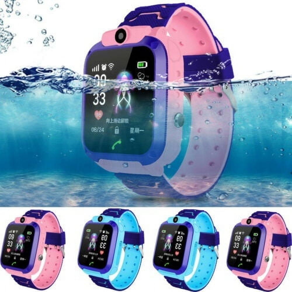 Anti-lost Kids Safe GPS Tracker SOS Call GSM Phone Smart Watch For IOS ...