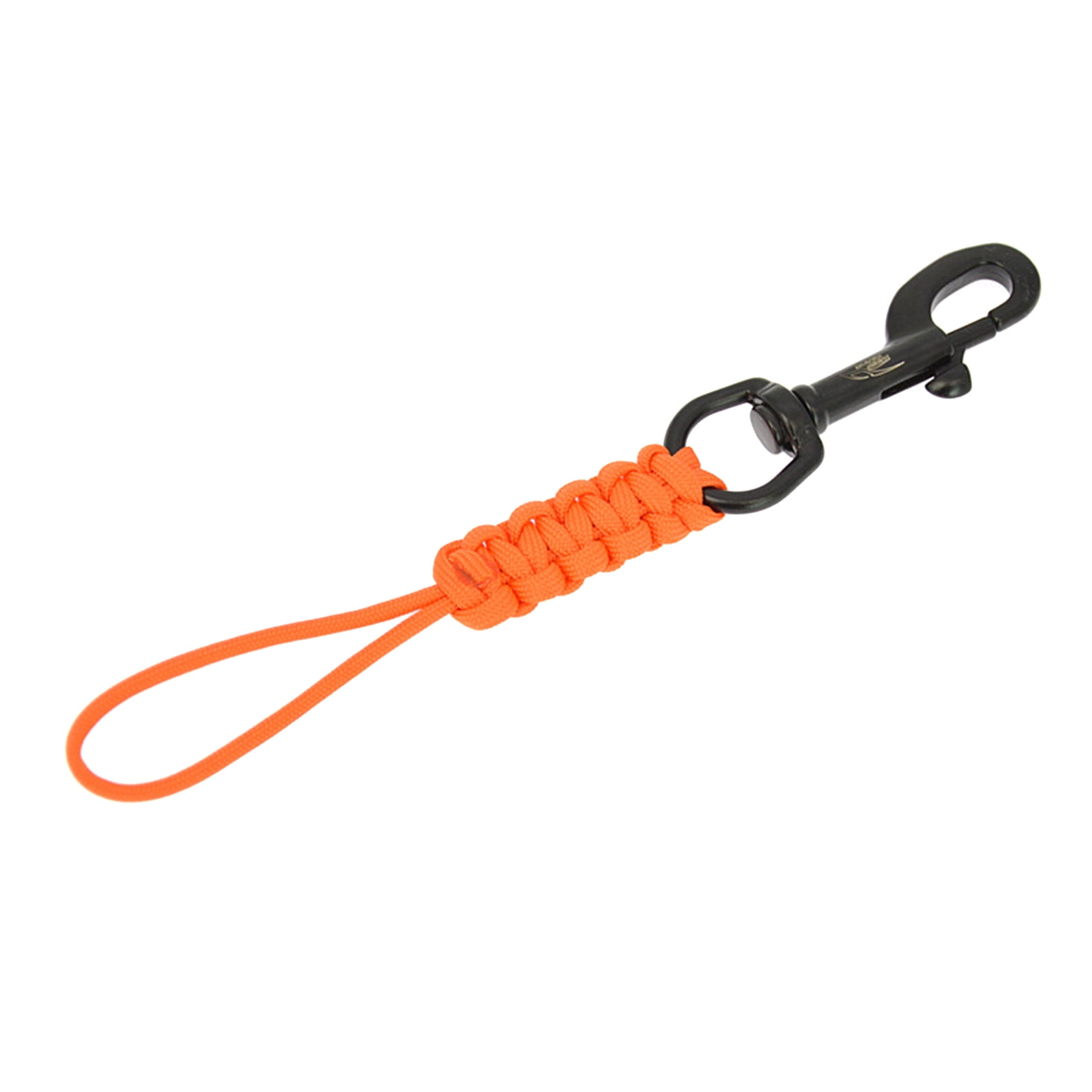 Anti-lost Safety Rope Hook Clip with Braided Rope Lanyard Marine Grade ...