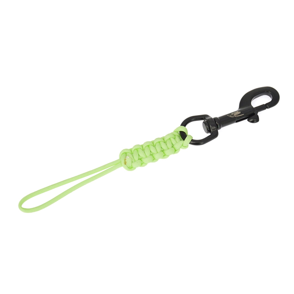 Anti-lost Safety Rope Snap Hook with Braided Rope Lanyard Marine Grade ...