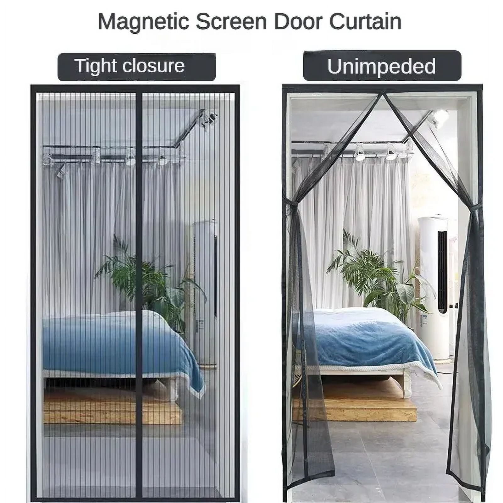 Anti-mosquito Curtain Mosquito Netss for Window Fly Screen Automatic ...