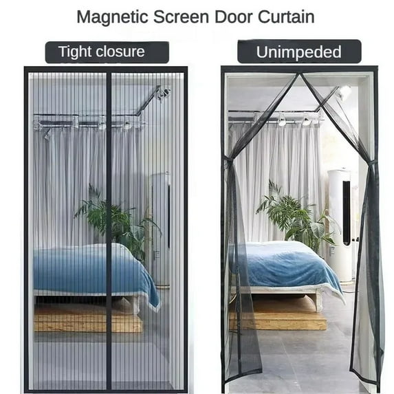 Anti-mosquito Curtain Mosquito Netss for Window Fly Screen Automatic ...
