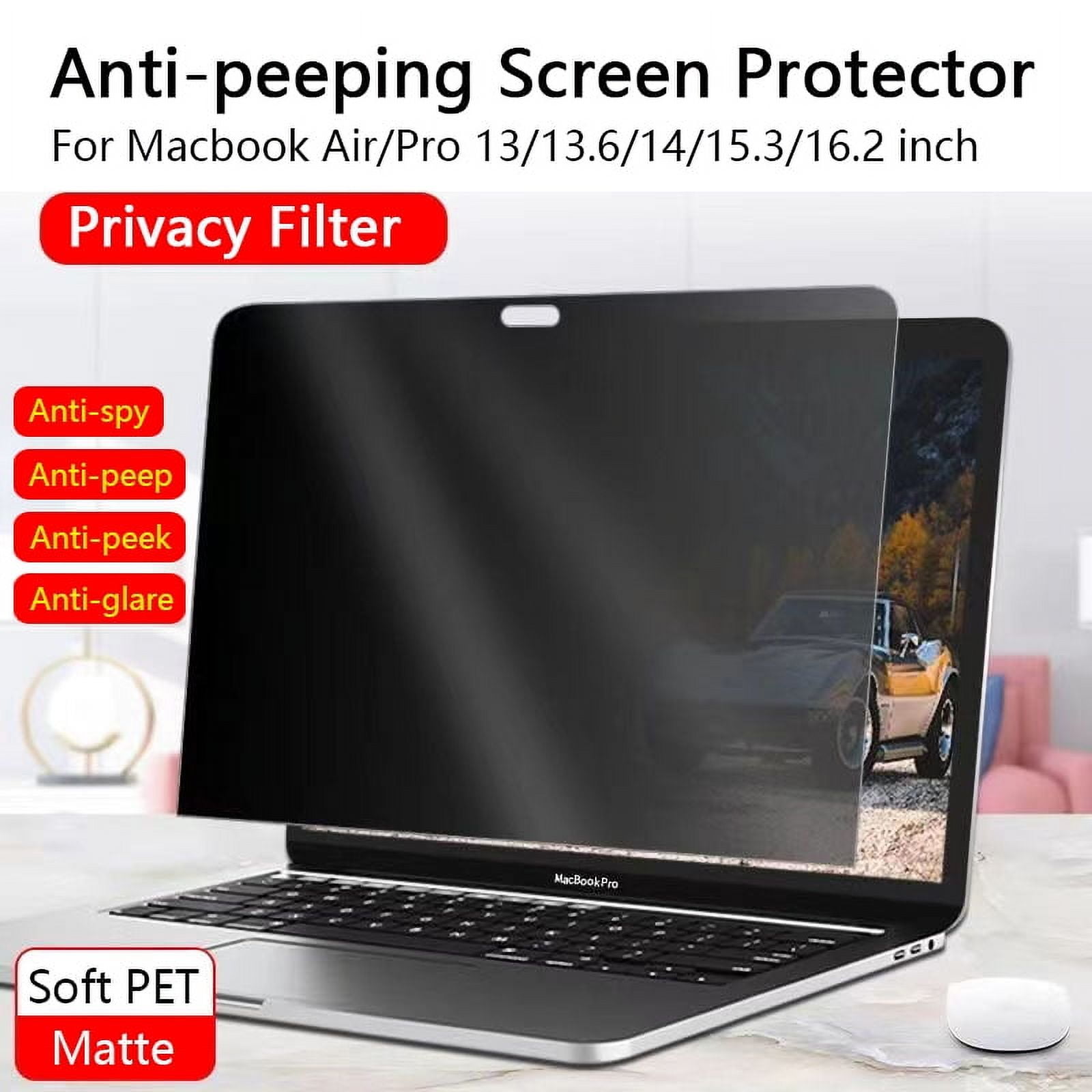 Anti-peeping Screen Protector for Macbook Air 13 13.6 15 M1 M2 Pro 14 ...
