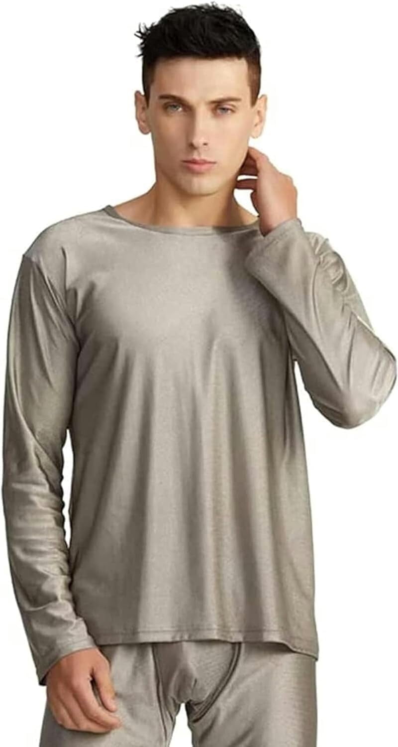 EMF Protection Faraday Cloth Anti-radiation Home Wear, Long-sleeved T ...