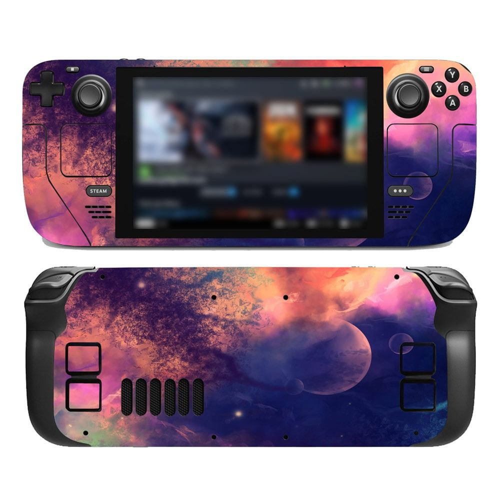 Anti-scratch Wrapping Cover Game Console Decor Stickers for Steam Deck ...