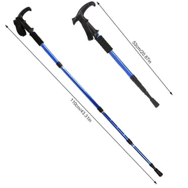 "RMS Handmade Natural Wood Walking Stick - 48"" Hiking/Trekking Pole ...