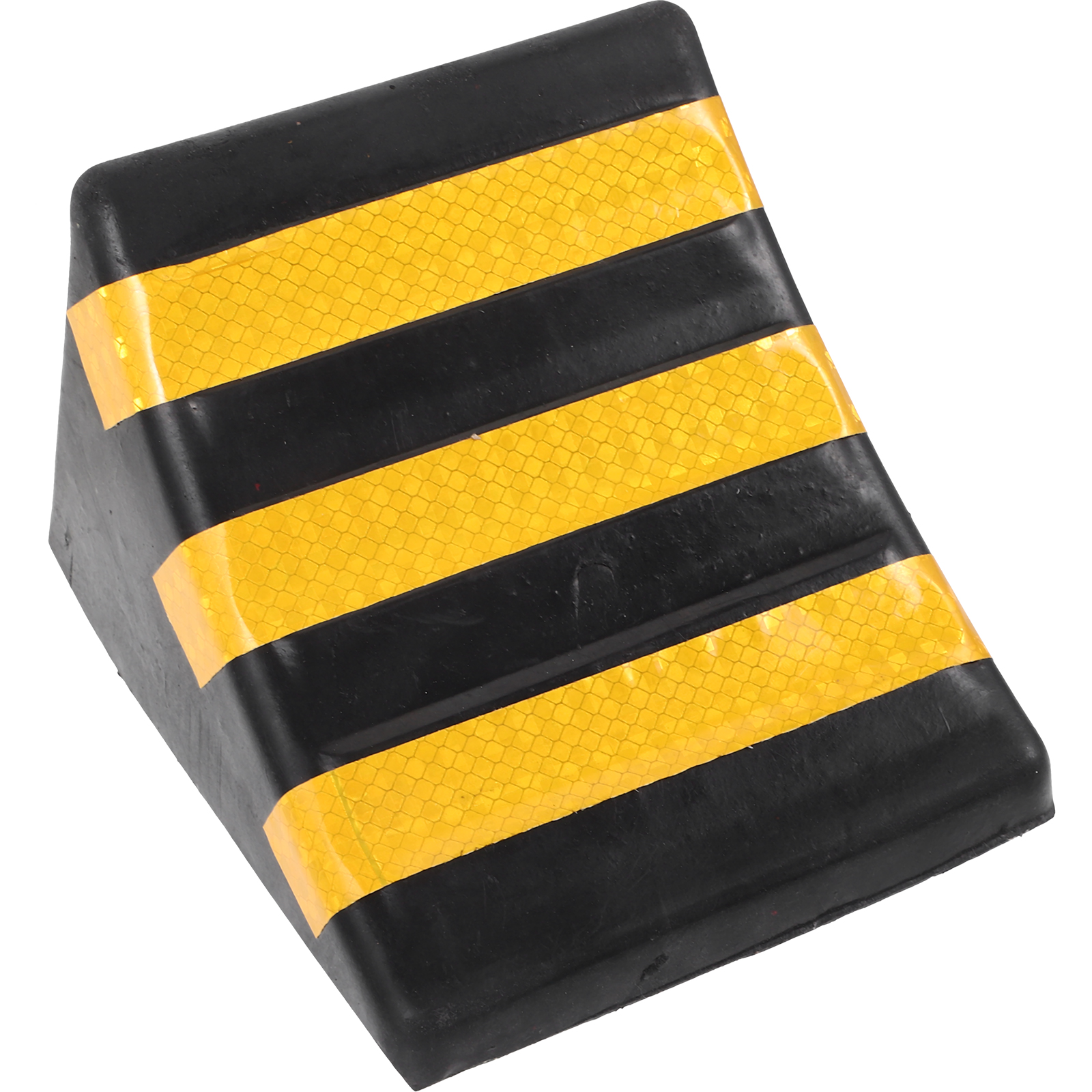 Car Wheel Rubber Chock Trailer Block Ramp 2pcs Automotive Stabilizer ...