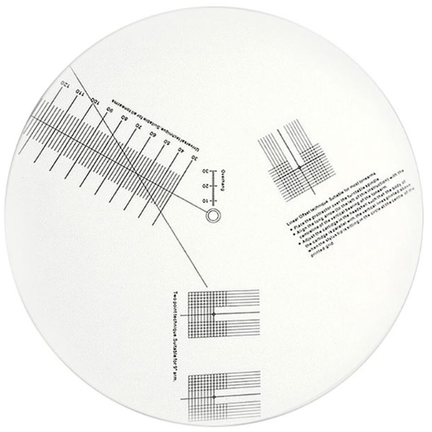 Anti-sliding Lp Vinyl Record Pickup Calibration Plate Distance Gauge ...