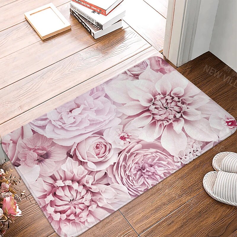 Anti-slip Bath Mat Bathroom Small Rug Shower Mat Home Decor Door Mat ...