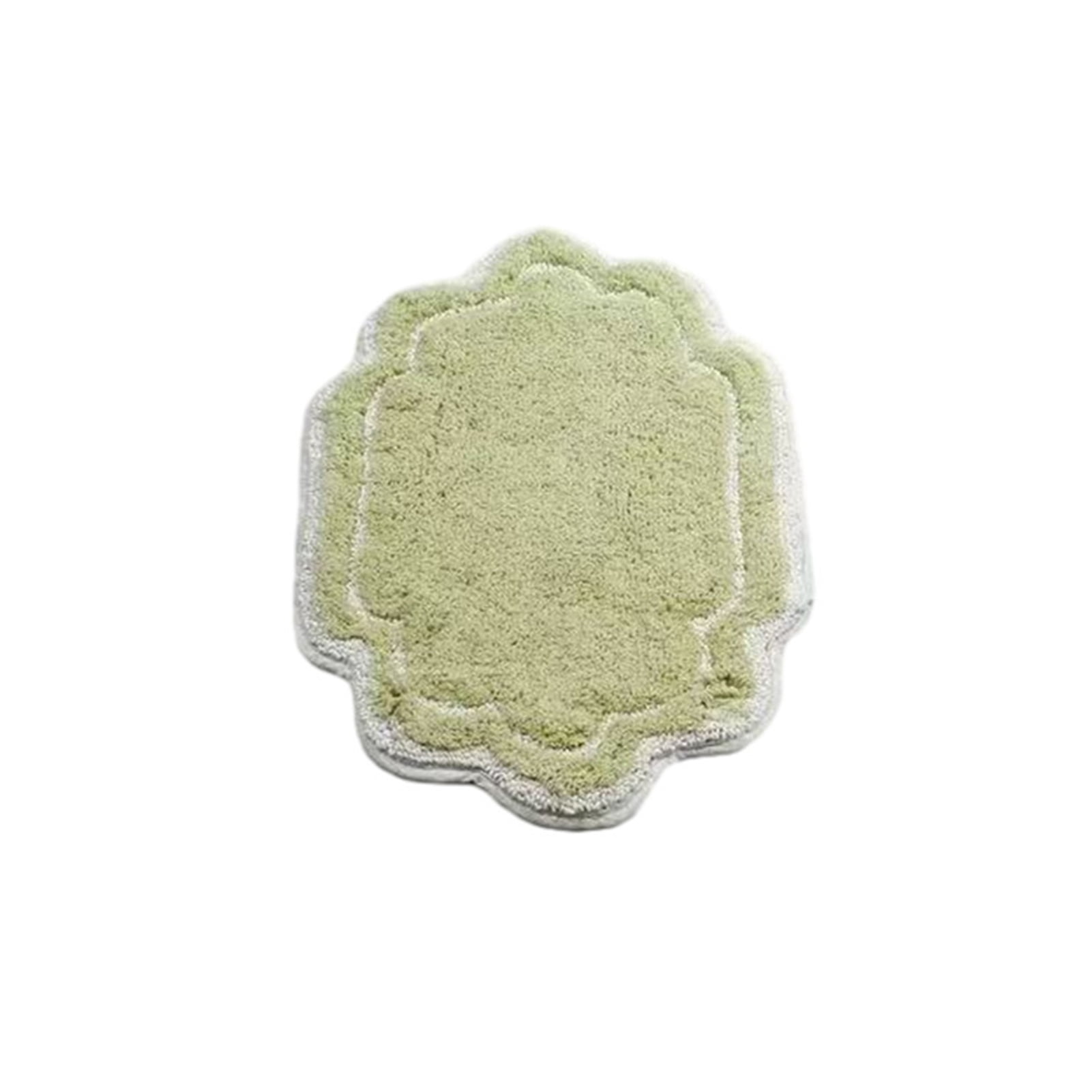 Anti-slip Bath Rug Soft Absorbent Plush Bathroom Rug Anti-slip Bath Mat ...