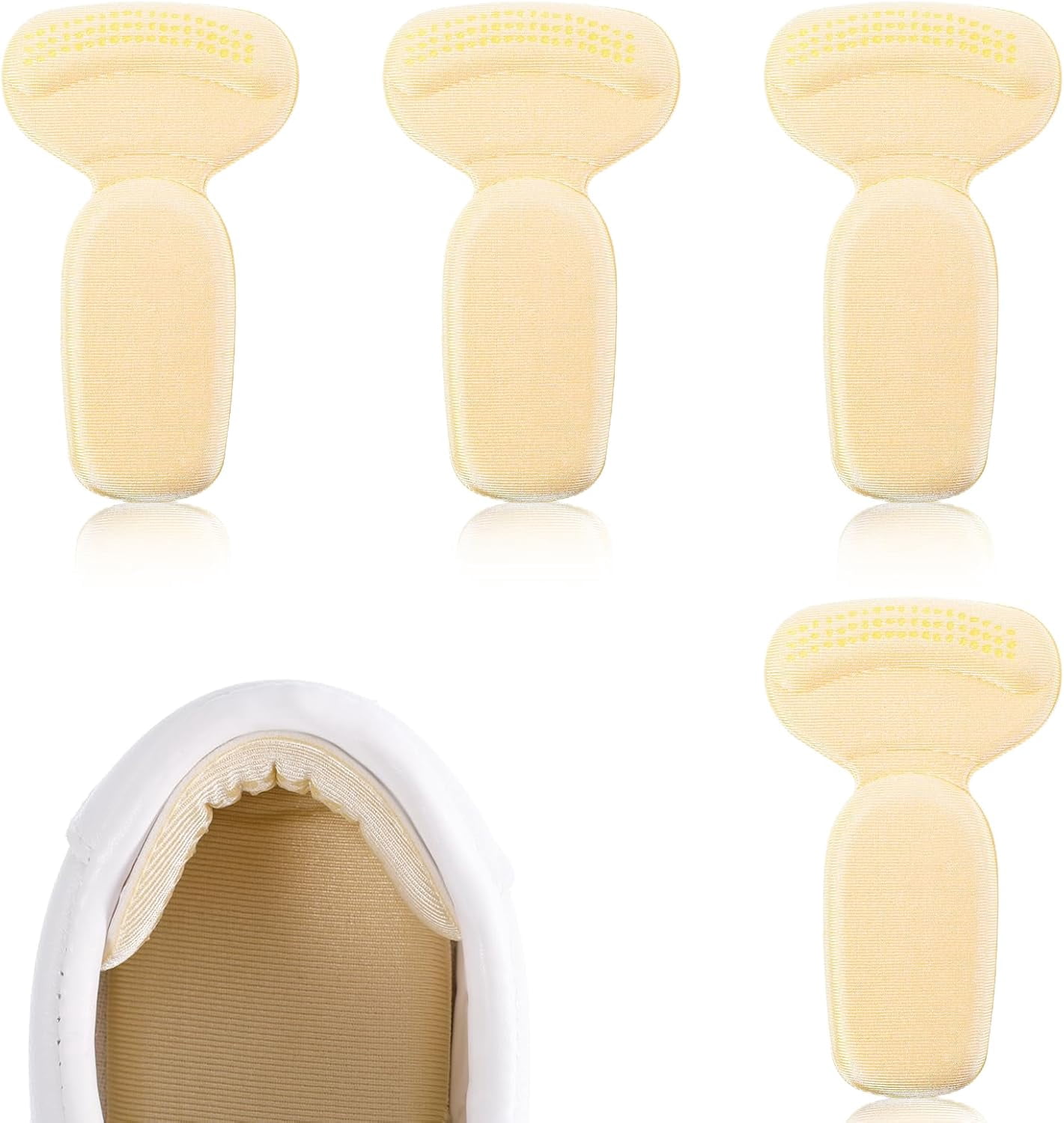 Anti-slip Heel Liners, Insole Pads, Heel Protector, T-Shaped Shoe ...
