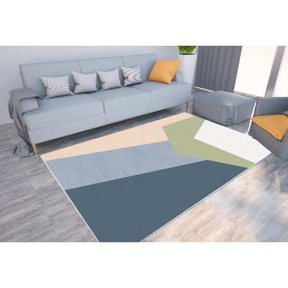 Anti-slip Home ration Floor Mat Pattern Living Room Carpet Bedroom ...