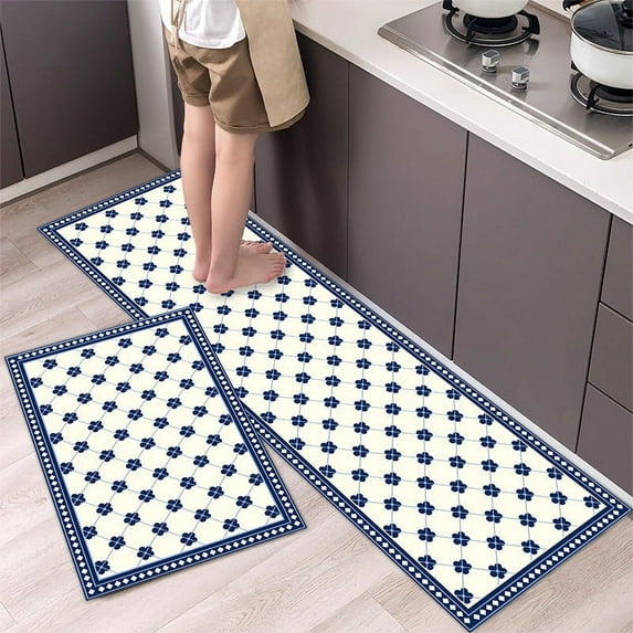 Anti-slip Kitchen Floor Mat Home Carpet Living Room Bathroom Mat ...