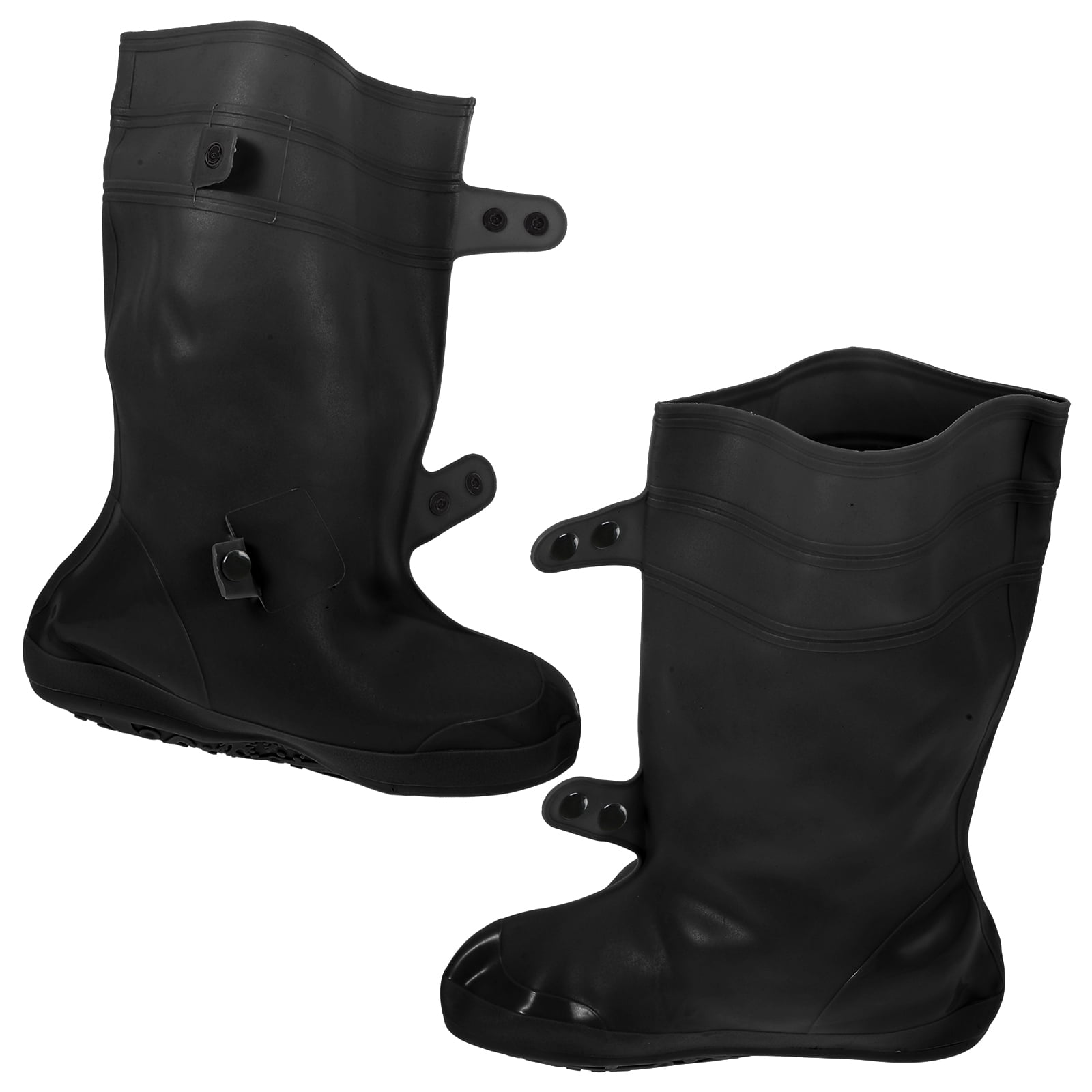Anti-slip Rain Shoe Covers Post Anchor Base Man Black - Walmart.com